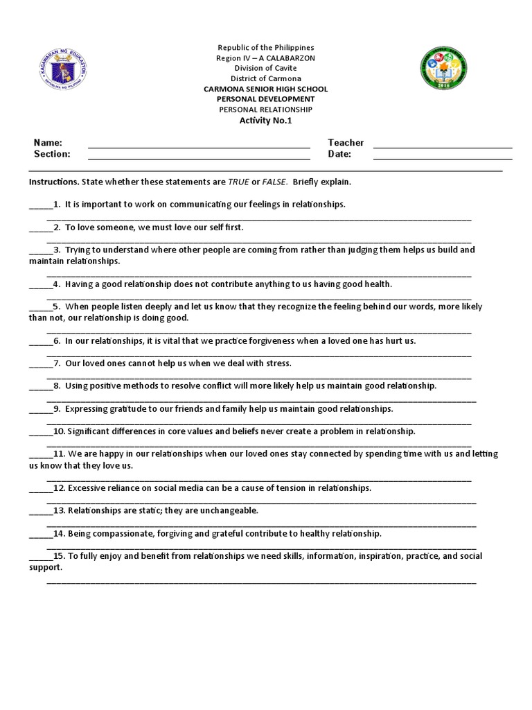 Perdev Activities | PDF