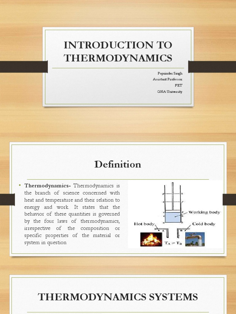 Intro To Thermo | PDF | Thermodynamics | Temperature