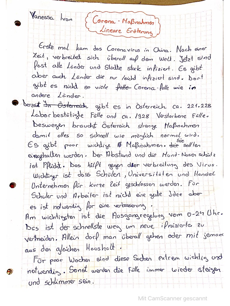 Lineare Erörterung | PDF