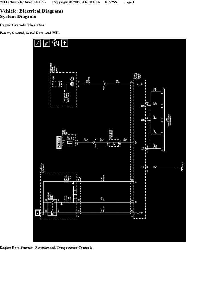 Chevrolet Aveo 2011 1.6cc ECM | PDF