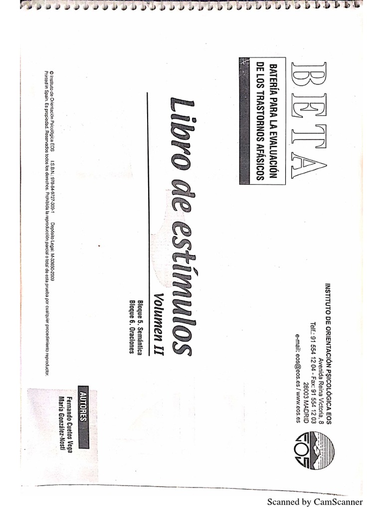 Libro De Estímulos Beta Pdf