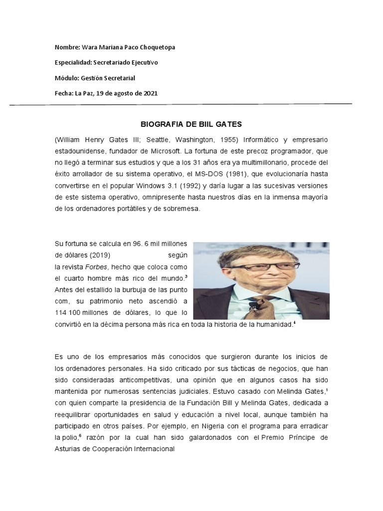 Biografías de Personas Exitosas | PDF | Barack Obama | Informática