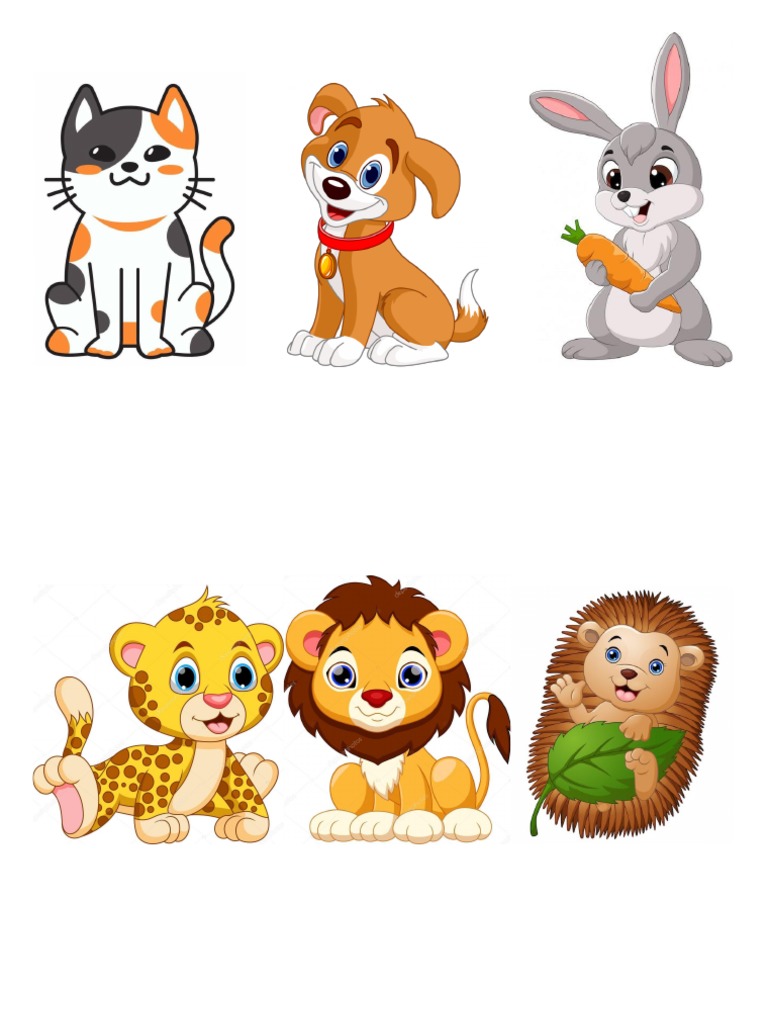 Animales Para Imprimir Pdf