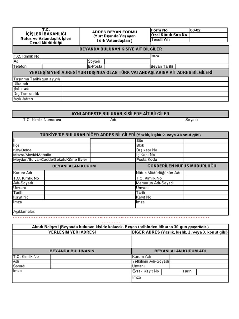 Adres-beyan-formu | PDF