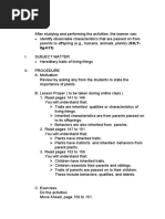 DLP Science 4 Food Chain | PDF | Learning | Foods