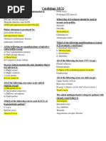 KCCQ Questionnaire | PDF | Causes Of Death | Clinical Medicine