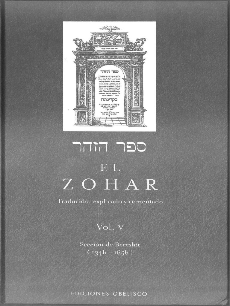El Zohar - Traducido, Explicado y Comentado - Parte 5 | PDF