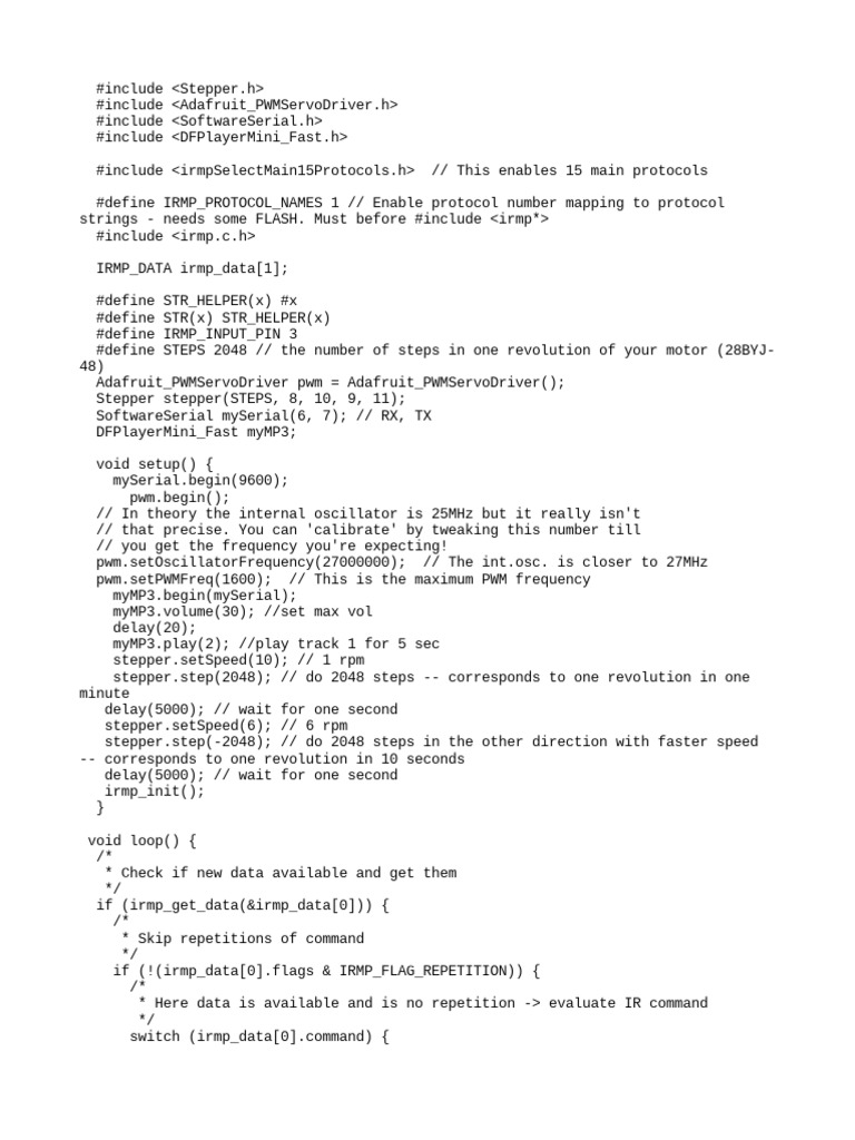 Bjy Stepper Test | PDF