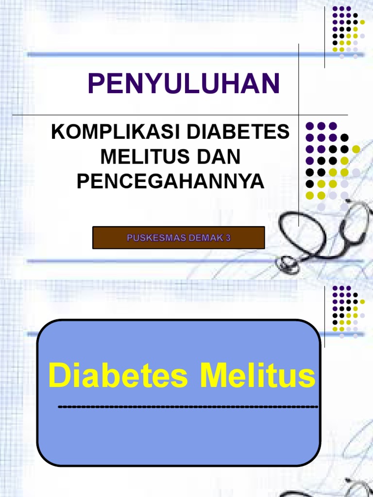 Komplikasi DM | PDF | Kesehatan Holistik