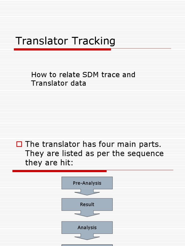 Translator Data Tracking Guide | PDF | Areas Of Computer Science ...