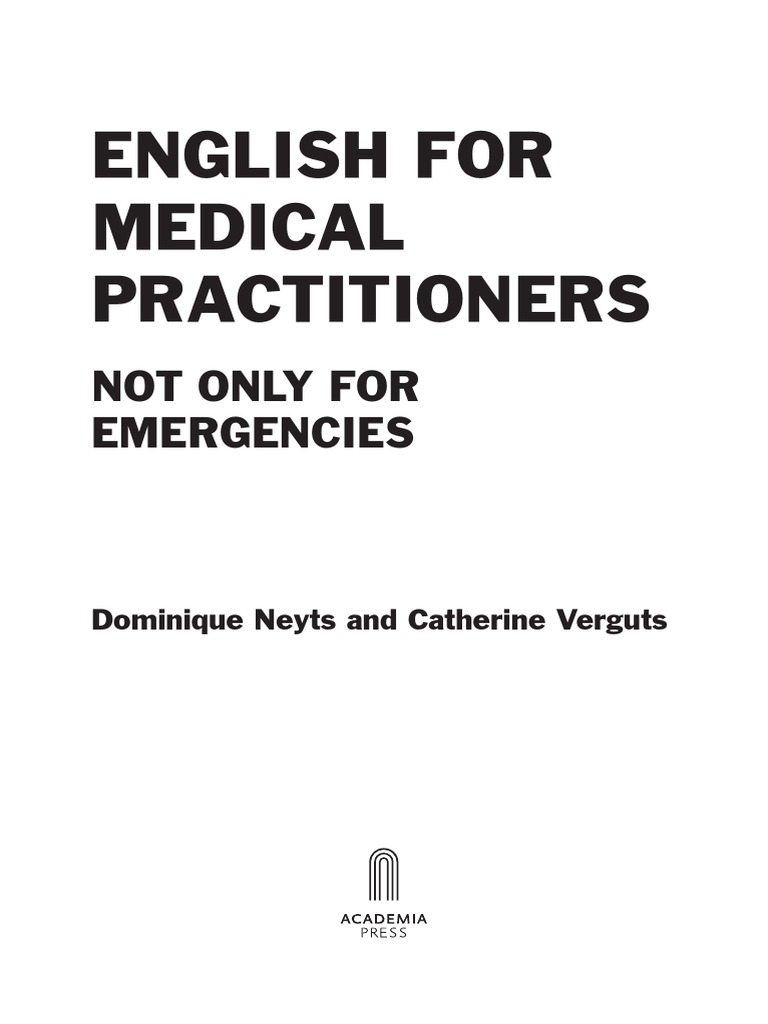 English For Medical Practitioners 18 Pages | PDF | General Practitioner | Medicine