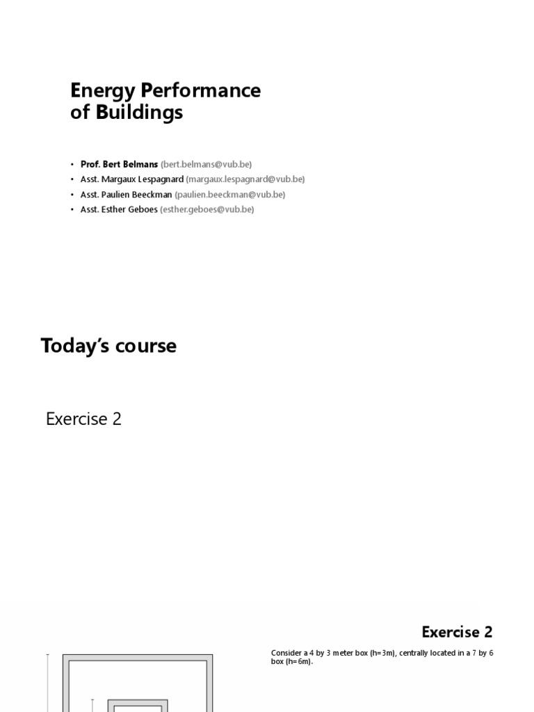 2322 Exercise 2 | PDF | Density | Building Engineering