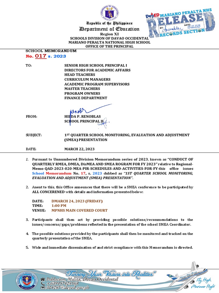 SMEA Conference Announcement | PDF | Business | Science & Mathematics