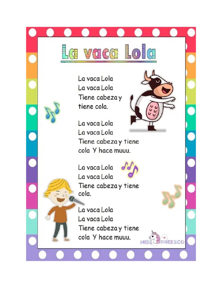 La Vaca Lola | PDF