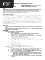 Personal Hygiene Toolbox Talk Guide | PDF | Hygiene | Wash