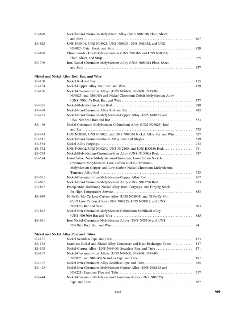 H 99 Sec 2 Bmaterials | PDF | Pipe (Fluid Conveyance) | Titanium
