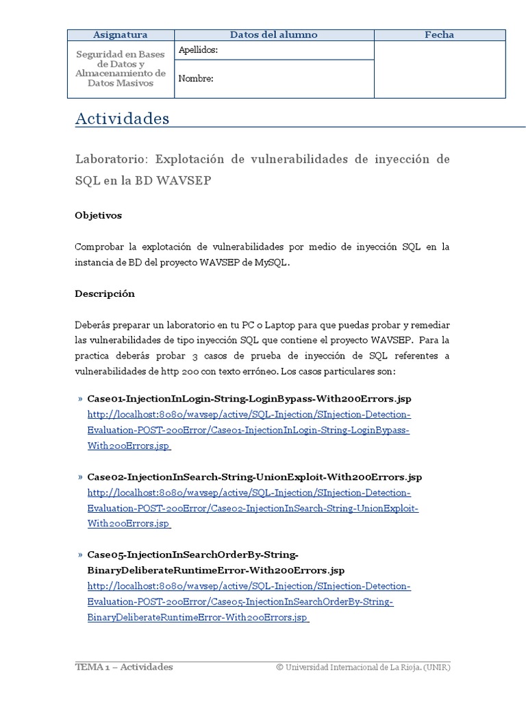 Mexmasi11 t1 Lab | PDF | Mi sql | Servidor HTTP Apache