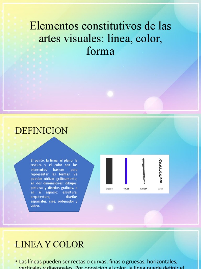 Elementos Constitutivos de Las Artes Visuales | PDF