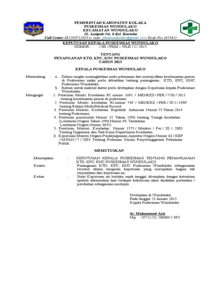 100 SK Penanganan KTD, KPC, KNC | PDF | Sains & Matematika