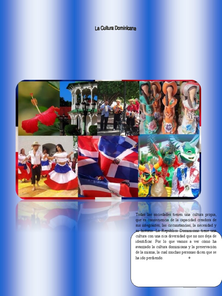 Elementos de la Cultura Dominicana | PDF | República Dominicana | Sociedad