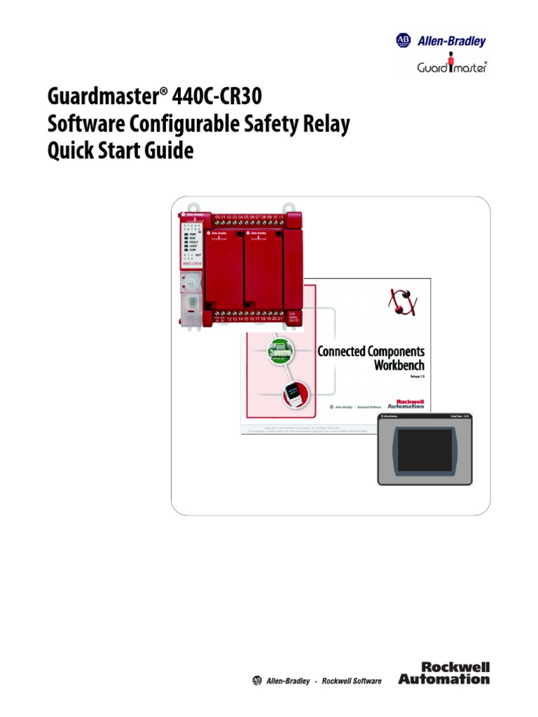 Guardmaster® 440C-CR30 Software Configurable Safety Relay Quick Start ...