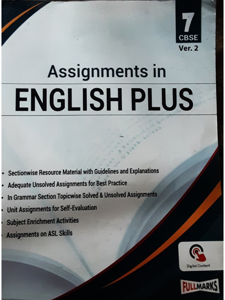 Assignment in English Plus Class 8 | PDF