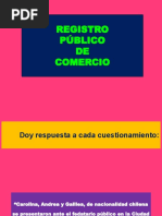 Registro Publico de Comercio | PDF | Economias