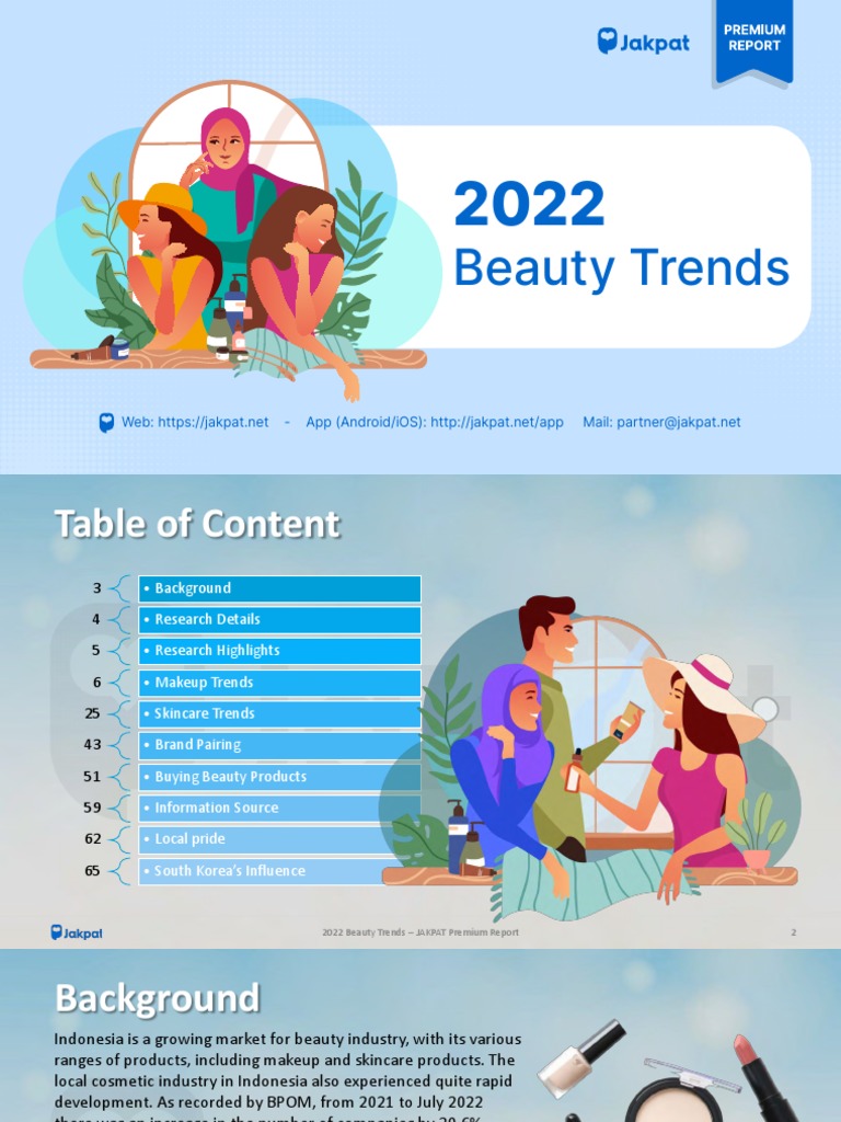 2022 Beauty Trends in Indonesia | PDF