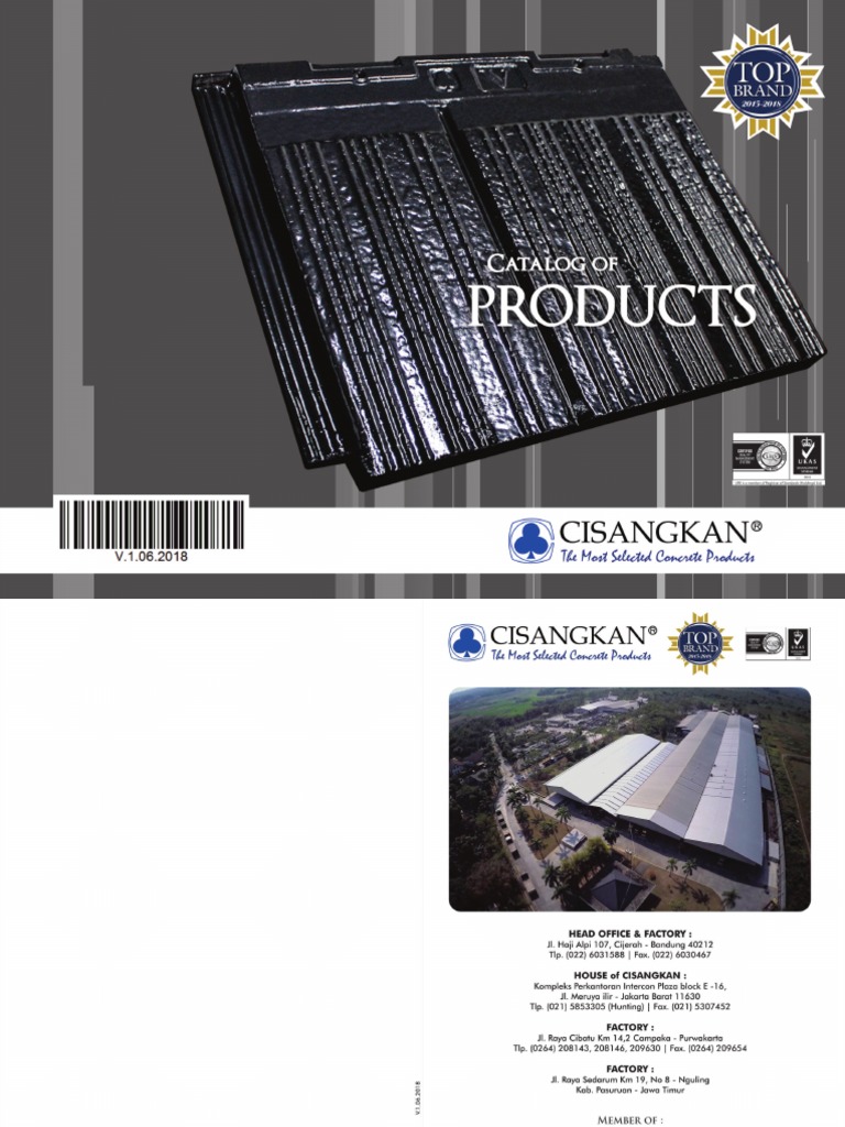 Katalog Produk Cisangkan Versi 1.06.2018 | PDF