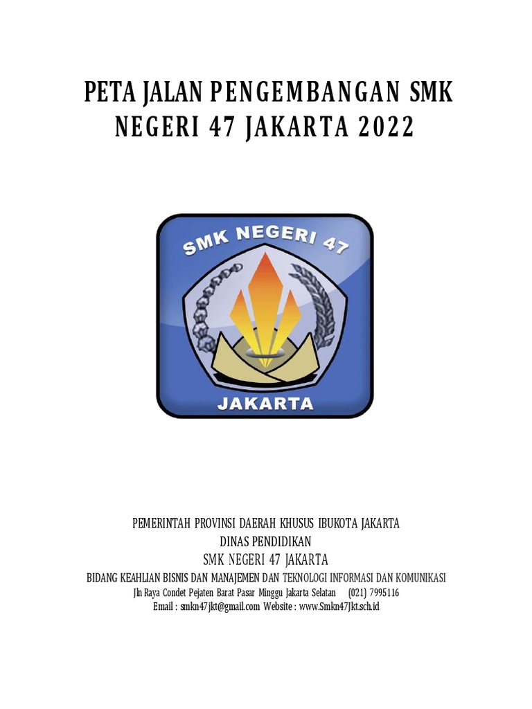 Peta Jalan (SMK PK) SMK 47 Jakarta 2021 New | PDF | Karier ...