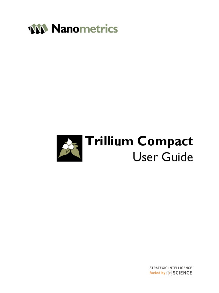Trillium Compact User Guide | PDF | Cable Television | Electrical Connector