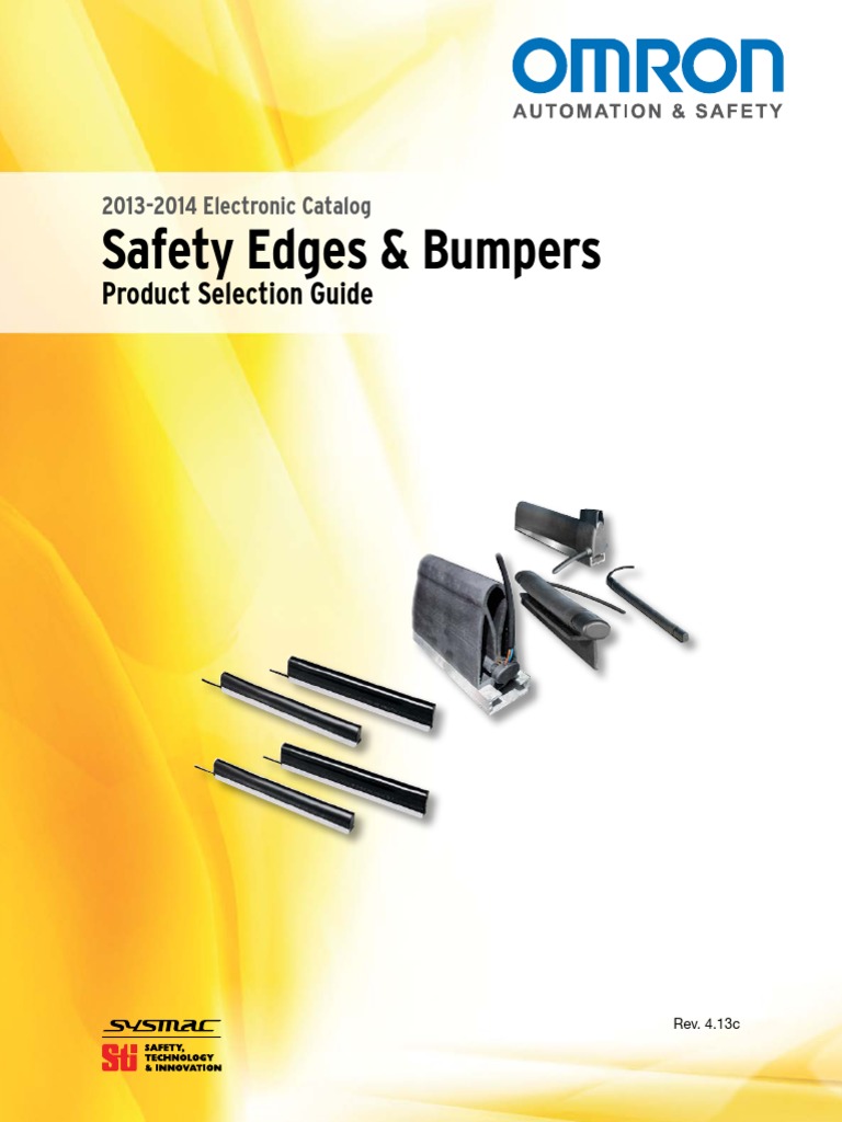 Safety Edges & Bumpers Overview | PDF | Materials | Building Materials