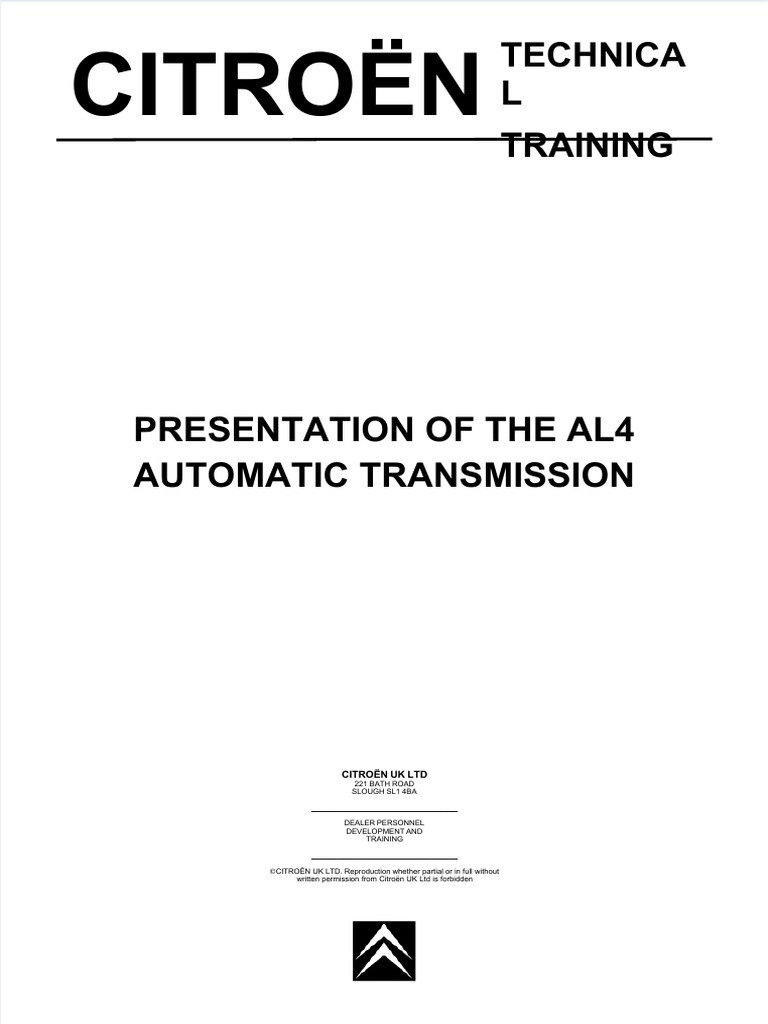Dokumen - Tips - 124513105 Al4 Automatic Transmission | PDF | Automatic ... Dokumen - Tips - 124513105 Al4 Automatic Transmission | PDF | Automatic ...