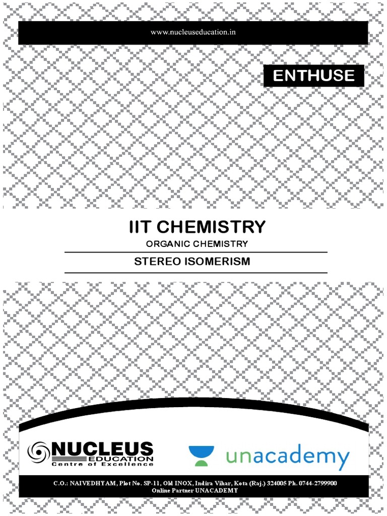 Stereo Isomerism | PDF | Isomer | Chirality (Chemistry)