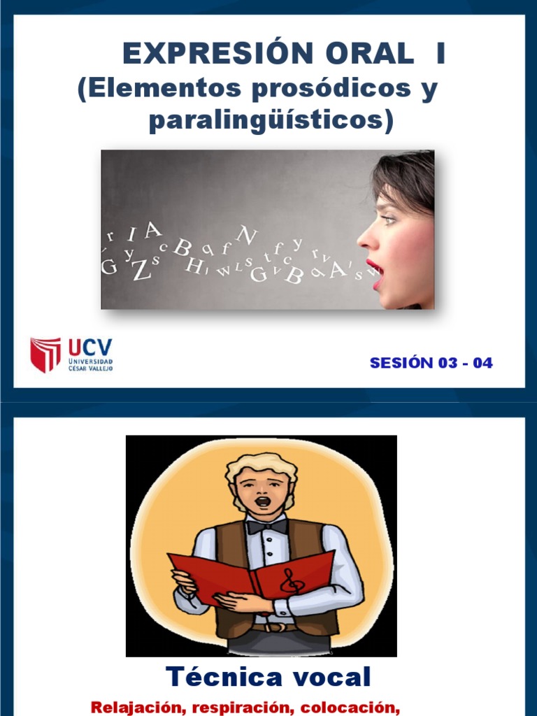 Sesión N°3 - Expresión Oral I | PDF | Crecimiento personal y ...