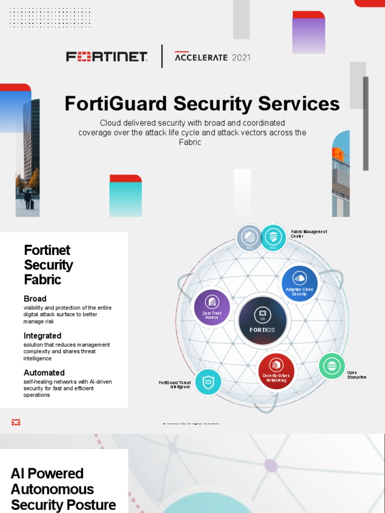 FortiGuard Security Services Simplified & Secure | PDF | Computers
