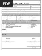 General Work Permit Format | PDF