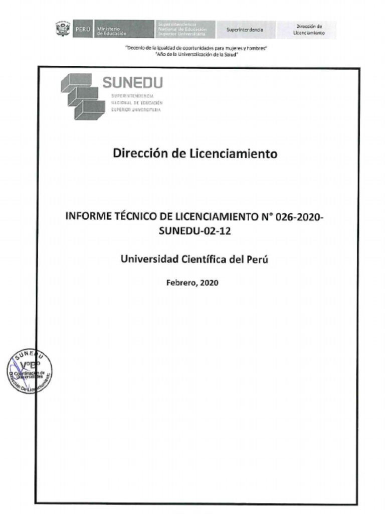 Res 066 2020 Sunedu CD Resuelve Denegar La Licencia Institucional A Ucp ... Res 066 2020 Sunedu CD Resuelve Denegar La Licencia Institucional A Ucp ...
