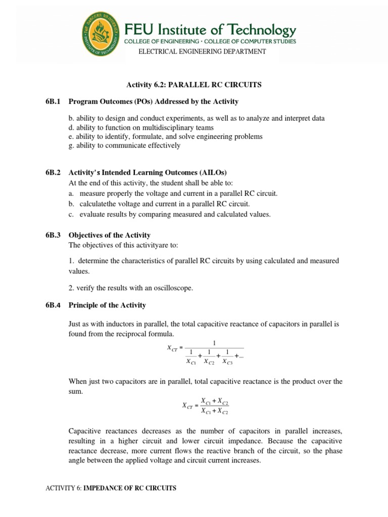 Exp6 2-1 | PDF | Teaching Methods & Materials | Science & Mathematics