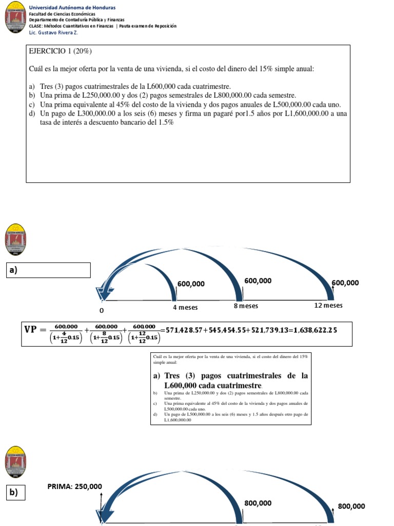 Pauta Ex1 2021 B | PDF | Bancos | Industrias de servicio