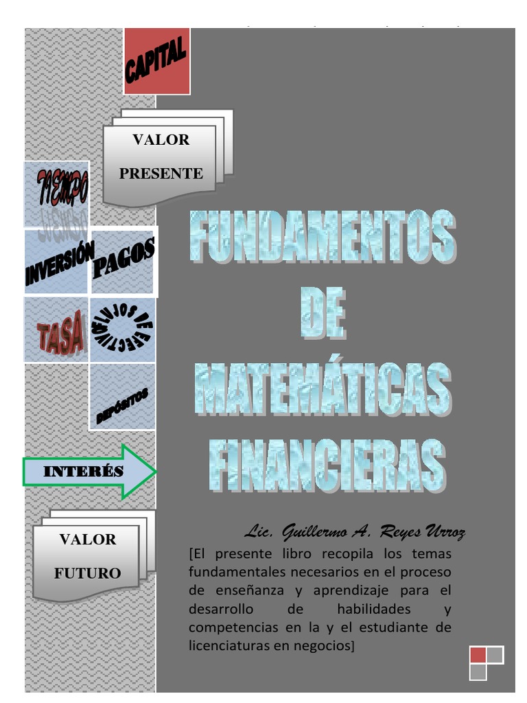 Fundamentos de Matemáticas Financieras | PDF | Interés | Finanzas ...