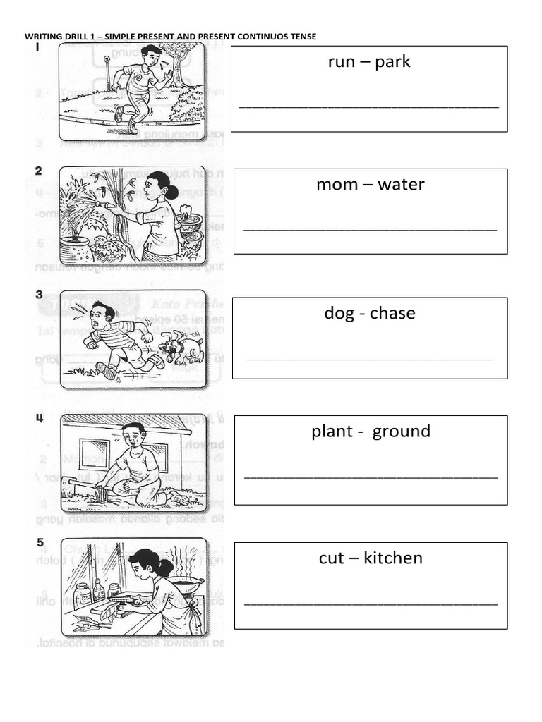 Pre Writing 2 | Download Free PDF | Language Mechanics | Grammar