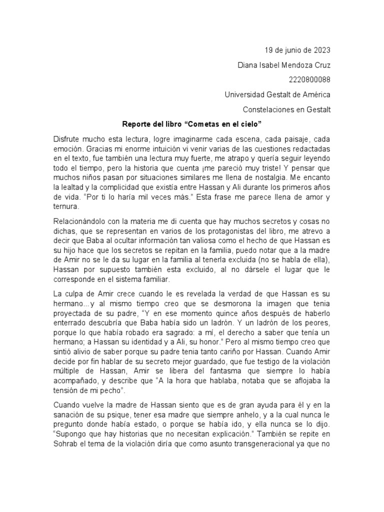 Cometas En El Cielo Pdf