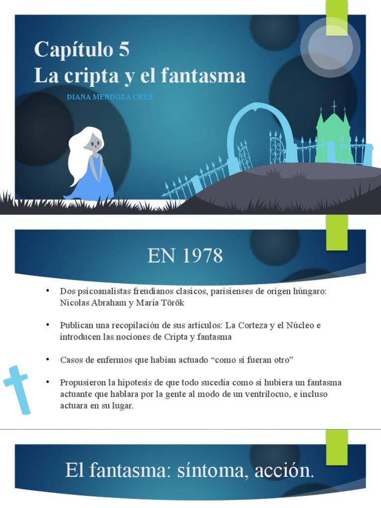 La Cripta y El Fantasma | PDF | Mente inconsciente | Psicoanálisis
