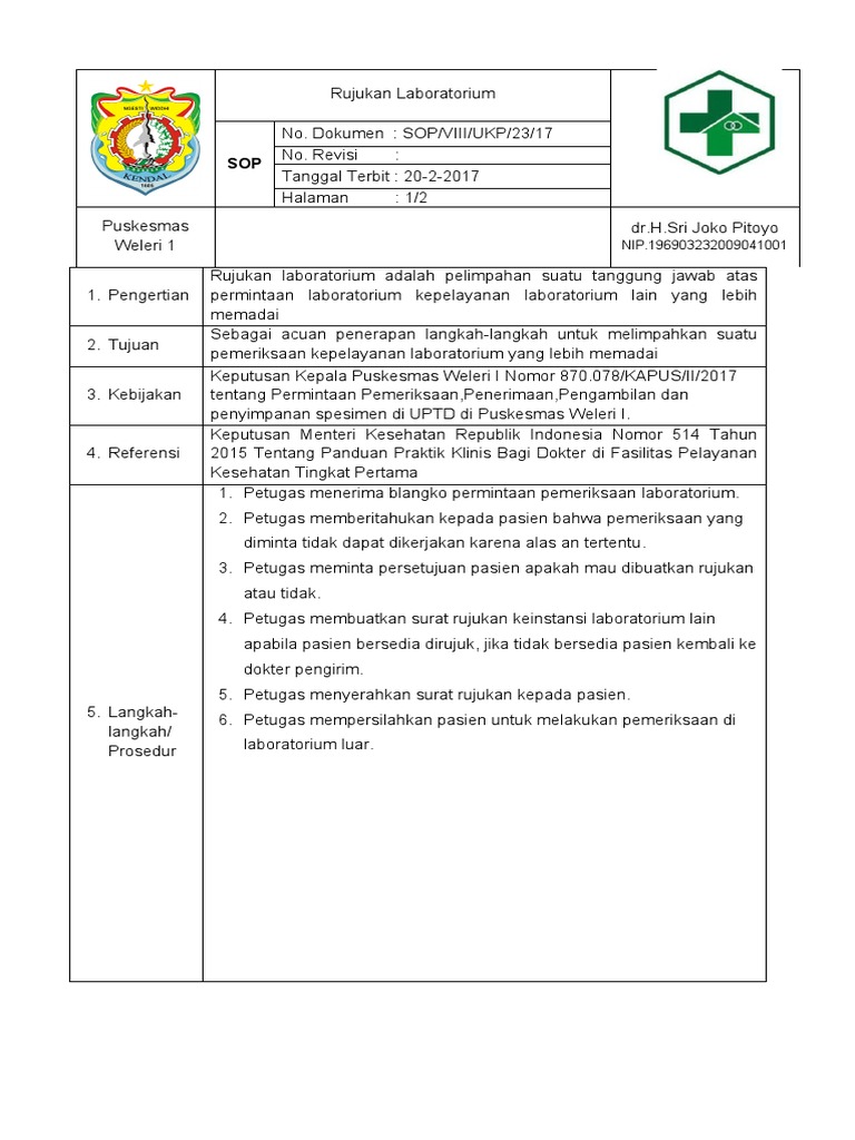 8.1.7.6 Rujukan Lab | PDF