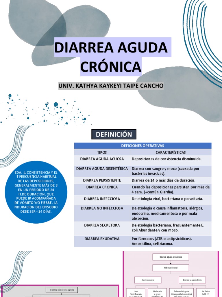 Diarrea Aguda | PDF | Diarrea | Especialidades Medicas