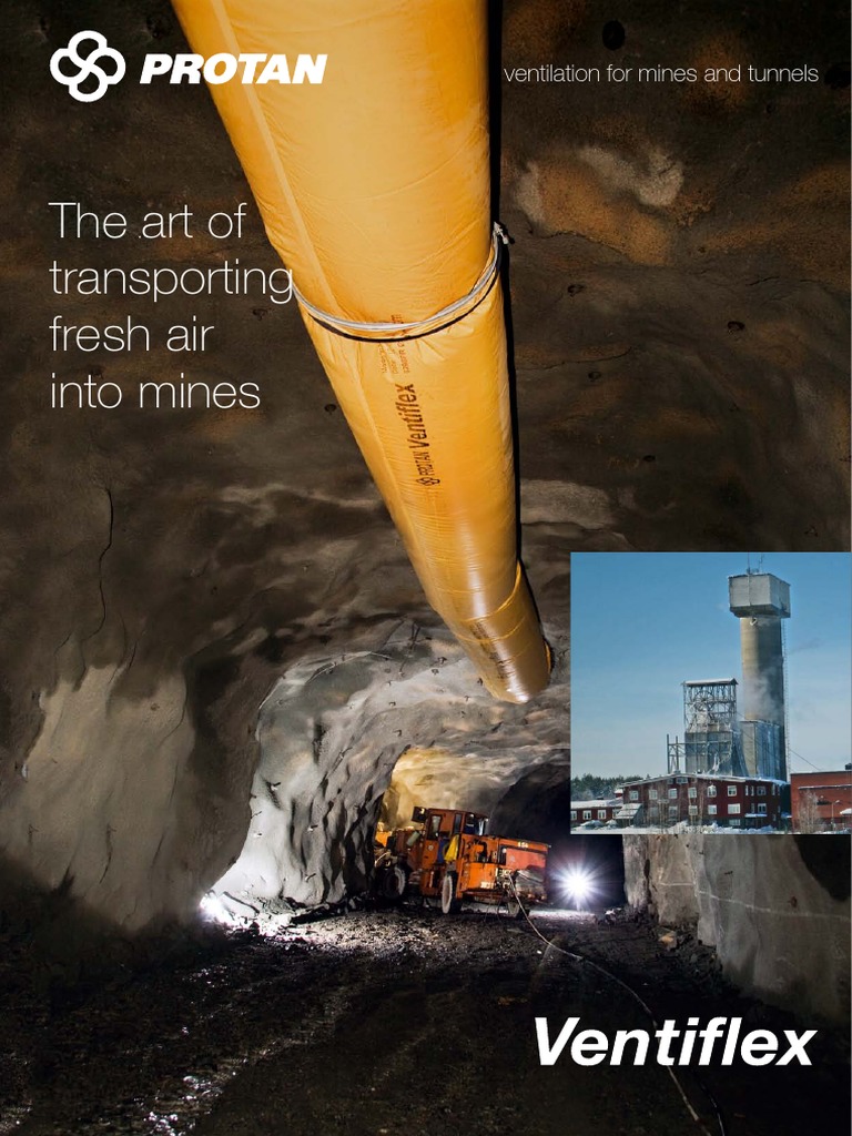 Protan Mining Brochure - Ventilation Ducting | PDF | Duct (Flow) | Textiles