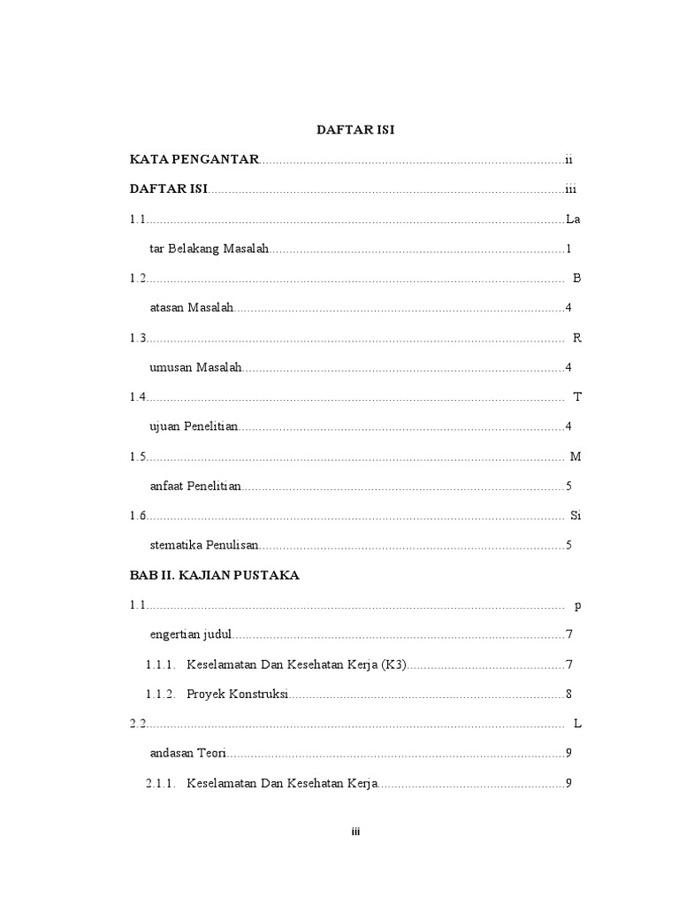 Daftar Isi Jilid II | PDF