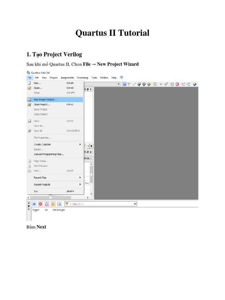 Quartus II Tutorial | PDF
