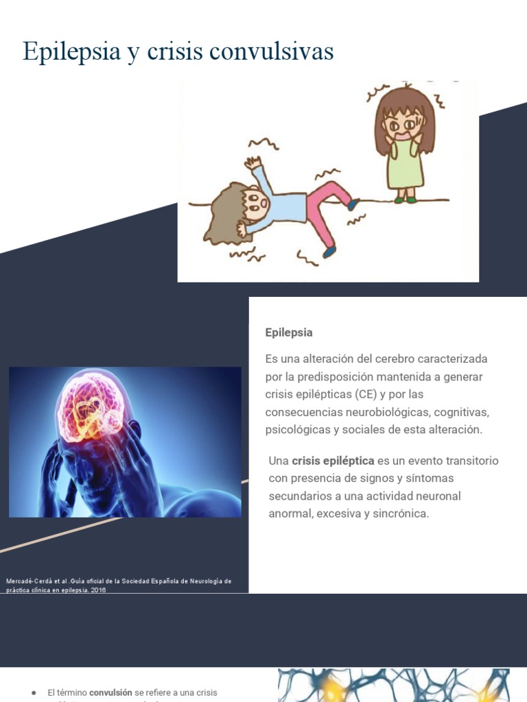 Guía sobre Epilepsia y Crisis Convulsivas | PDF | Epilepsia | Medicina ...